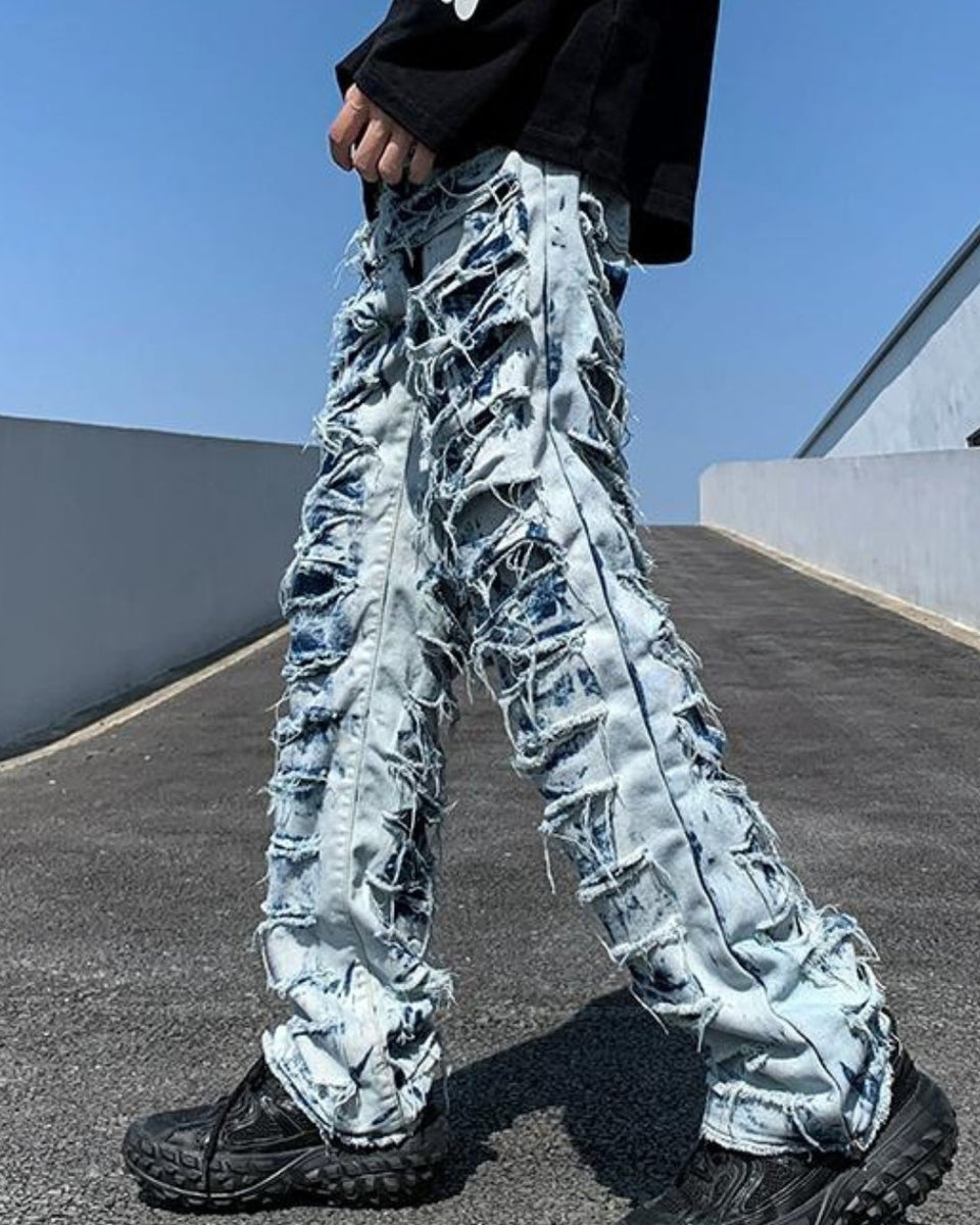 Hard Crush Flare Pants COC0001 – KBQUNQ｜ファッション通販